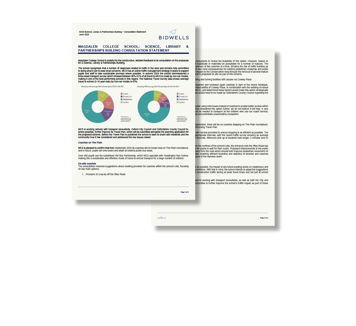 Magdalen College School - Science, Partnerships & Library Building Proposal